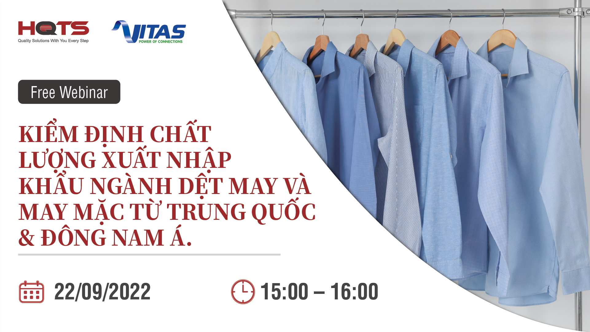 Hội Thảo Kiểm Định Chất Lượng Xuất Nhập Khẩu Ngành Dệt May - HQTS