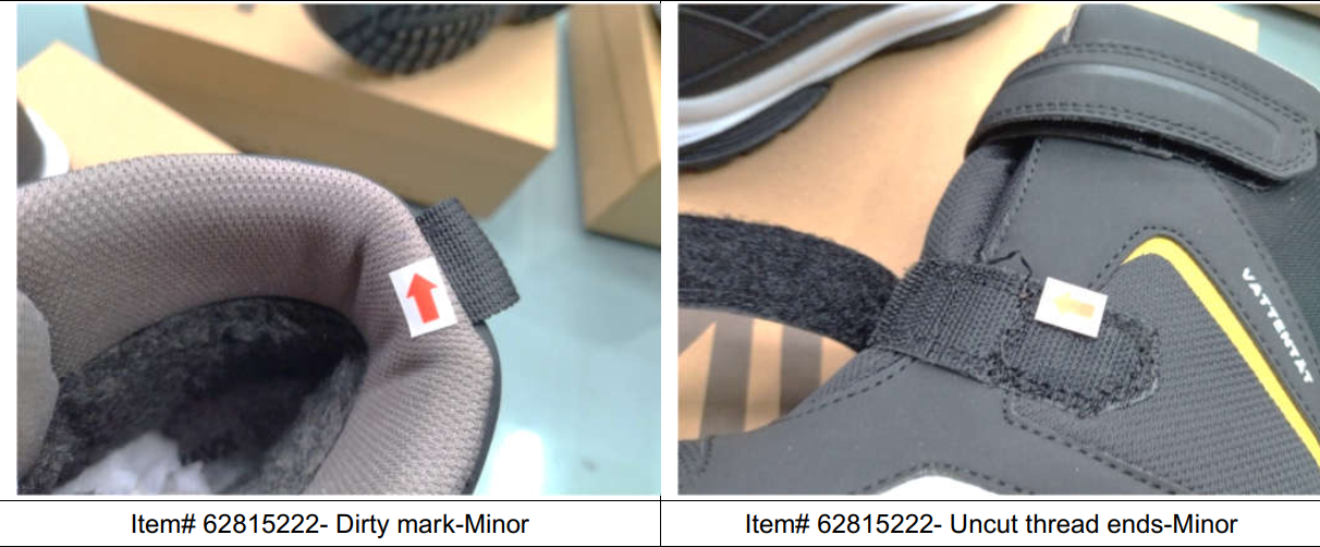 Quality Inspection for Imported Footwear from Asia - HQTS