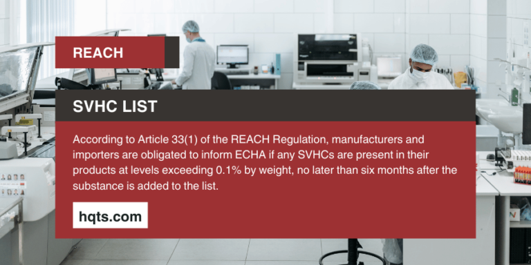 Top 5 Substances on the EU REACH SVHC List: Compliance and Testing ...